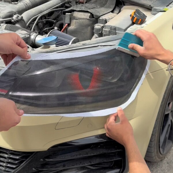 Car Headlight Stickers - Etsy