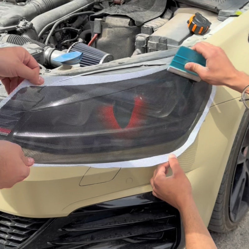 Headlights Sticker - Etsy