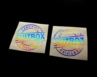 Static Funny Car Sticker JDM RWD Drift Stance Lowered Hydo Air Bag ...