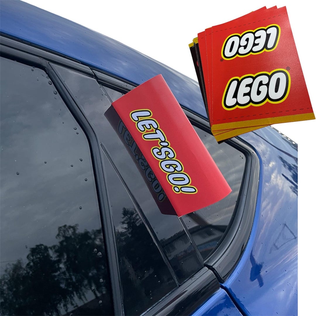 Custom Vinyl Car Label Sticker, Stylish Car Window Decal, Cute Car ...