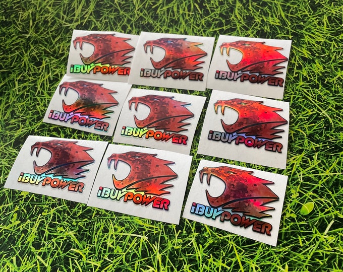 X9 Ibuypower Holo Katowice 2014 Stickers From CS GO in Real Life Set ...