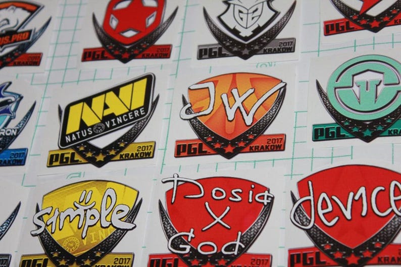 Create Your Set ! Stickers From CS GO in Real Life IRL / Counter Strike ...