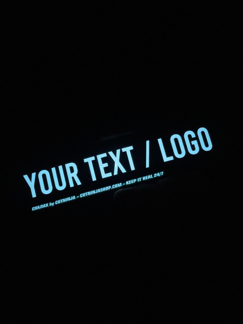 Custom Electric Glowing Led Sticker / Decal New Electric - Etsy