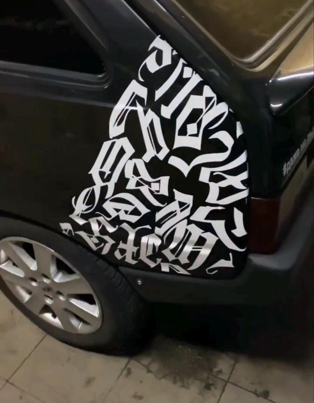 Calligraphic Arabic Car Decal - Waterproof Bumper Sticker, Perfect ...