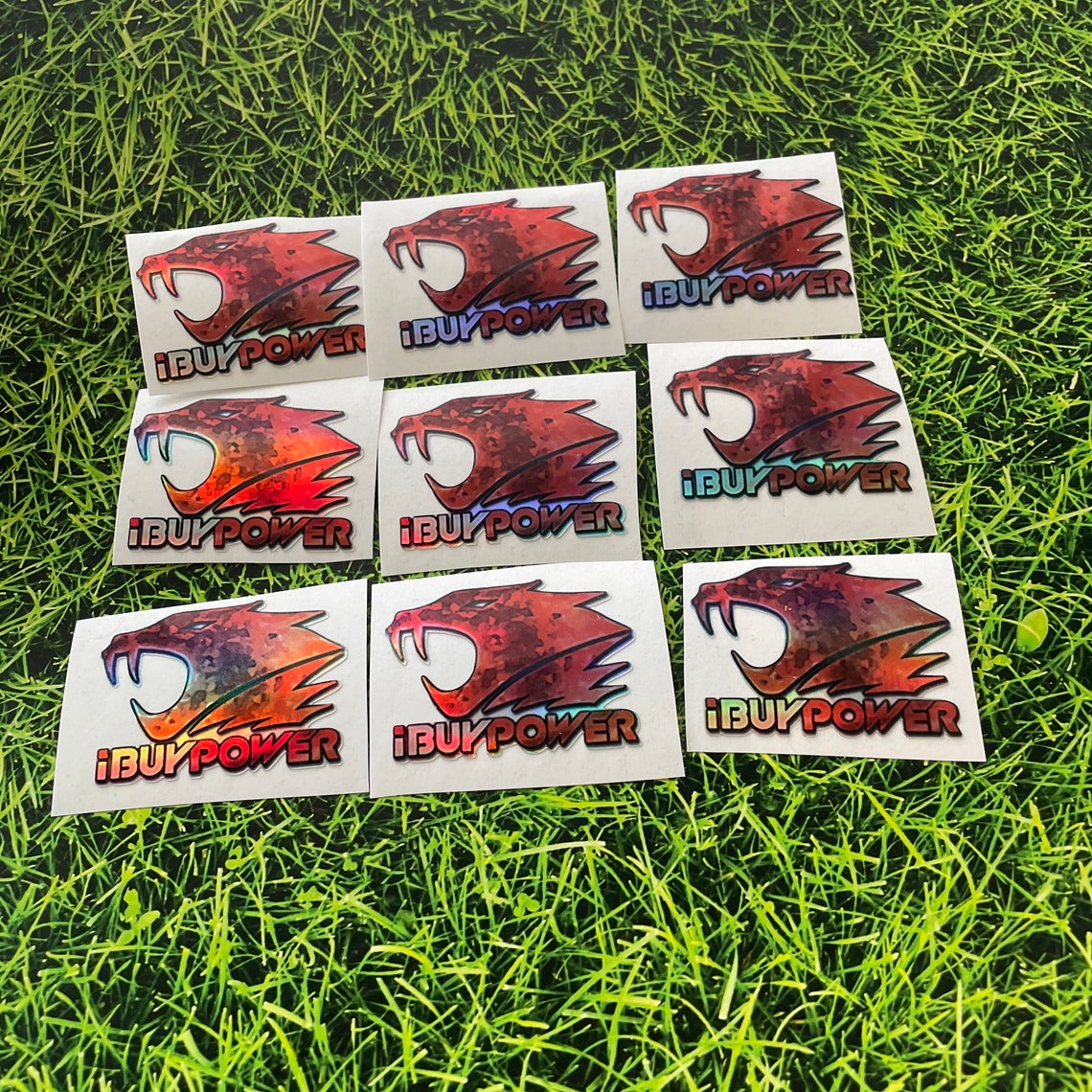 X9 iBuyPower Holo Katowice 2014 Stickers from CS GO in real | Etsy