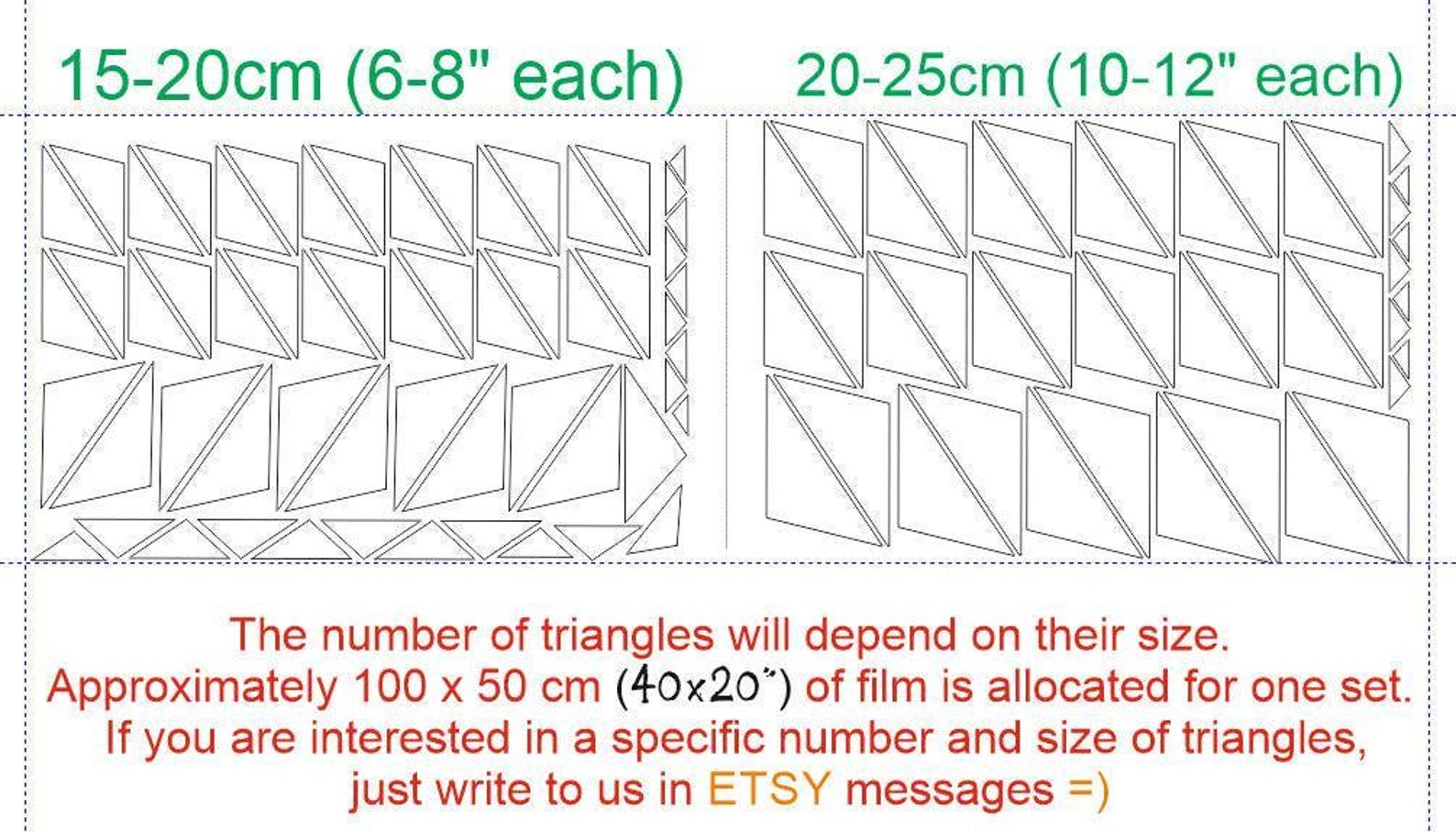 Triangles JDM Car Wrap, Universal Fit Bumper Sticker, Trendy Japan Car ...