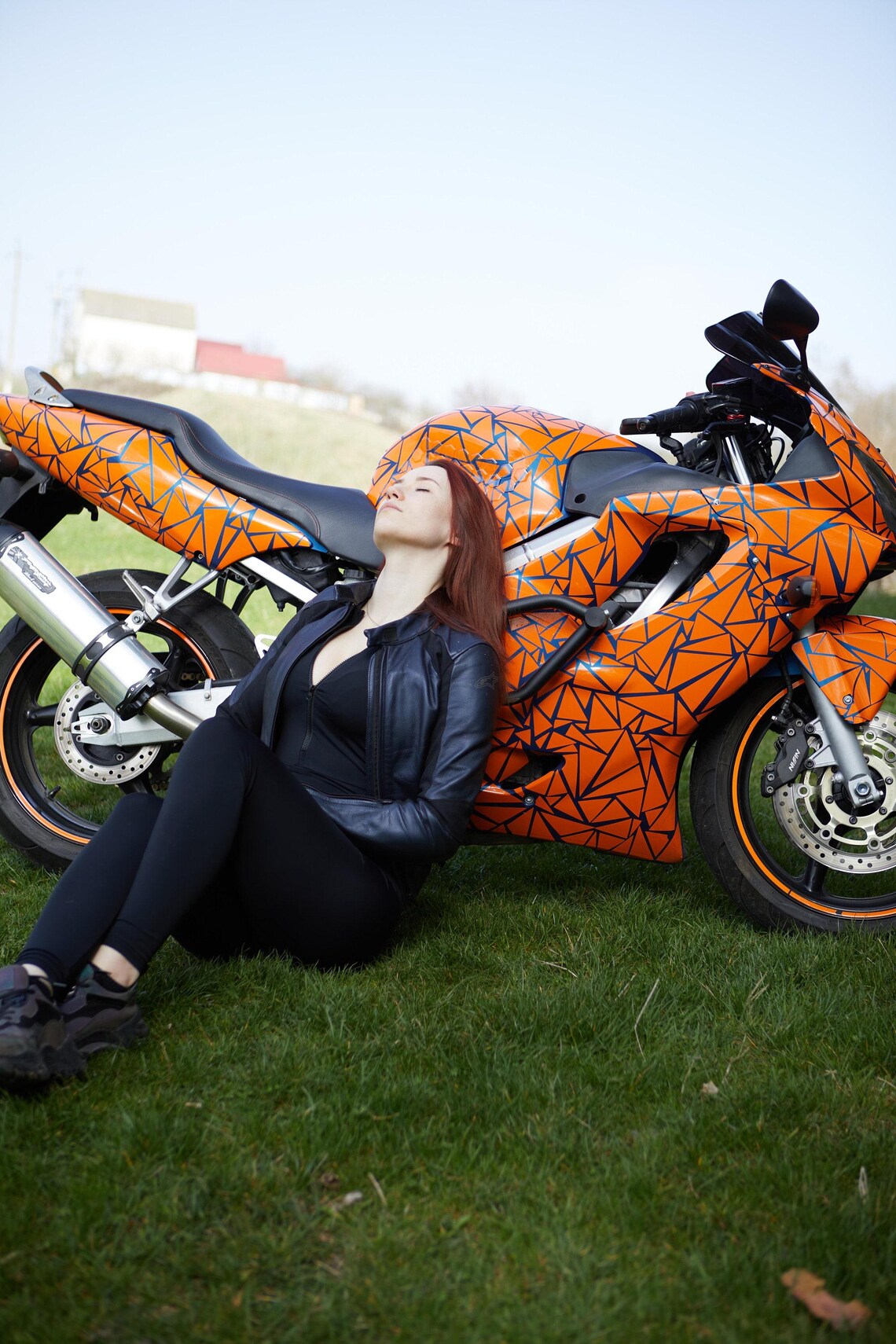 Moto Stickers Wrap, X300 Pack Triangles, Moto Wrap, Custom Motorcycle ...