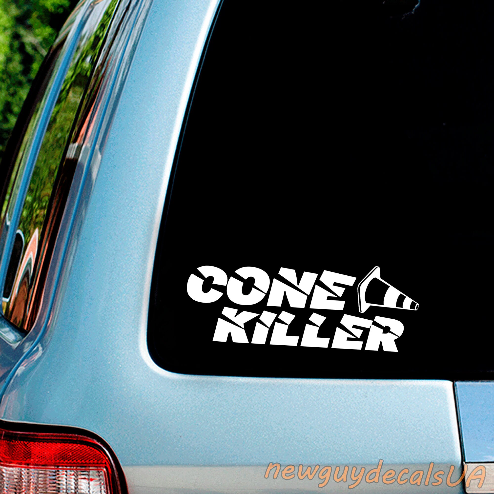 Cone Killer JDM Oil Slick Sticker Anime Decal Japan Car - Etsy