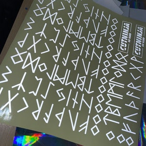 Runic JDM Car Livery Decal Sticker / Rune / Side Vehicle Wrap / Bumper ...