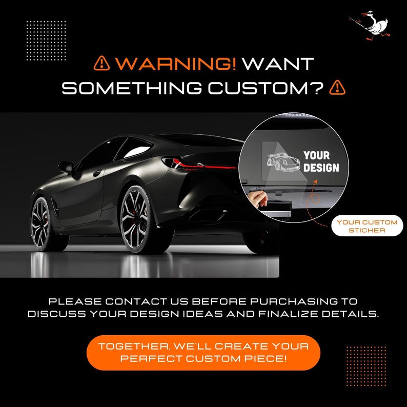 Tiger Car Pillar Sticker, Car Doors Wrap, Custom Vehicle Wrap With ...
