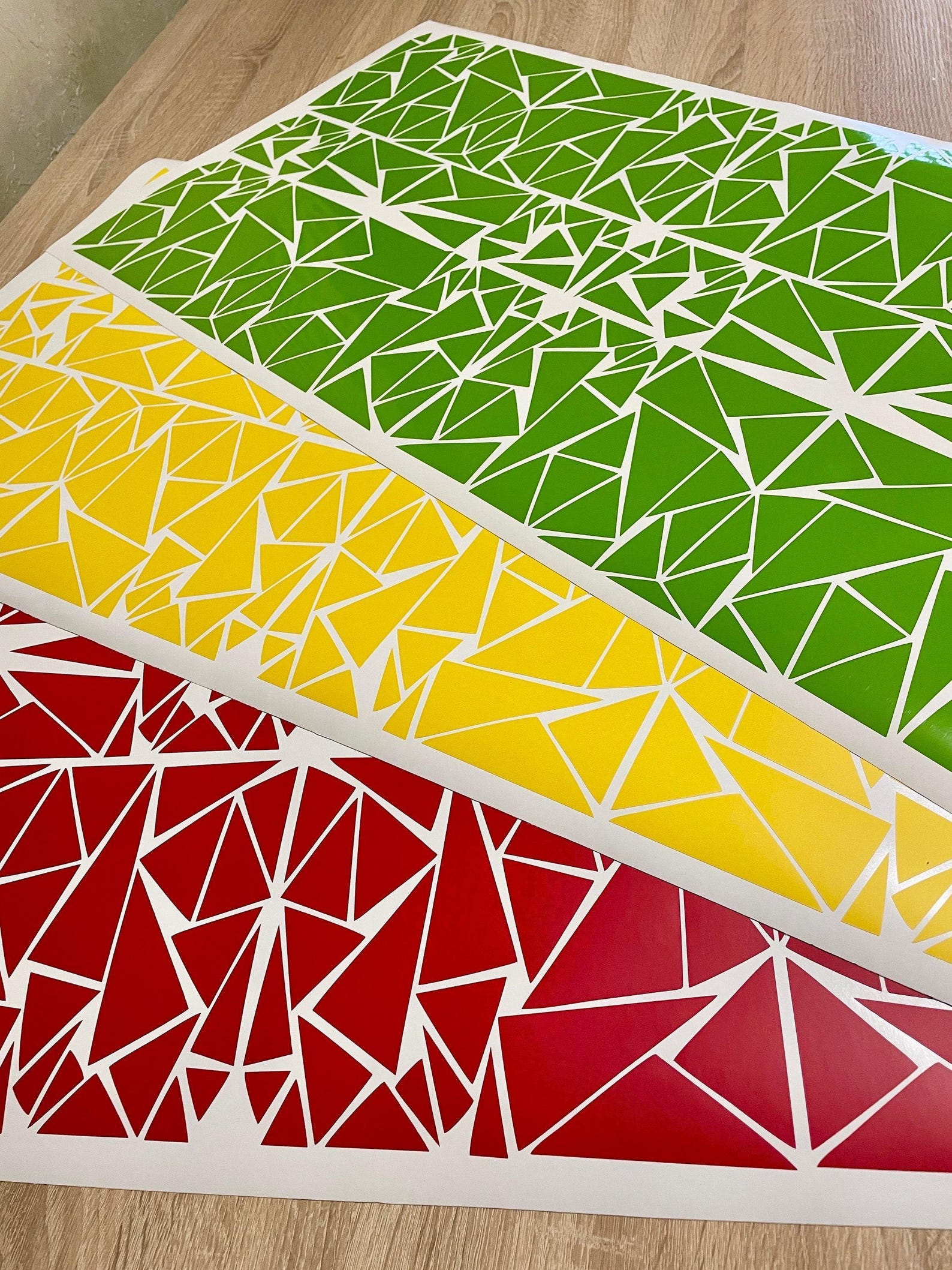 X300 Motorcycle Triangle Stickers, Moto Wrapping Pack Decals, Biker ...