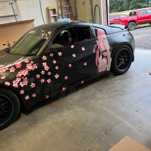 Realistic Sakura Cherry Blossom Car Livery - Japenese Theme Vehicle ...