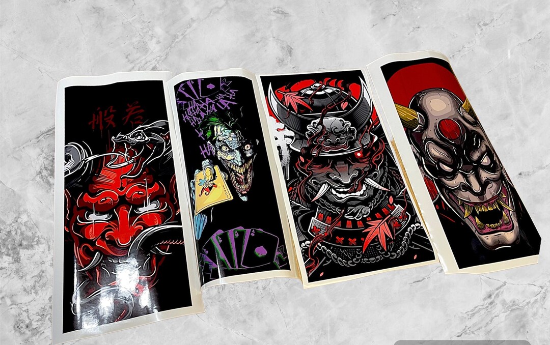 Custom Car Doors Livery Pillar Decal Sticker Wrap Samurai ANY IMAGE ...