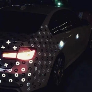 Circles Crosses JDM Car Livery Decal Sticker / Side Vehicle - Etsy