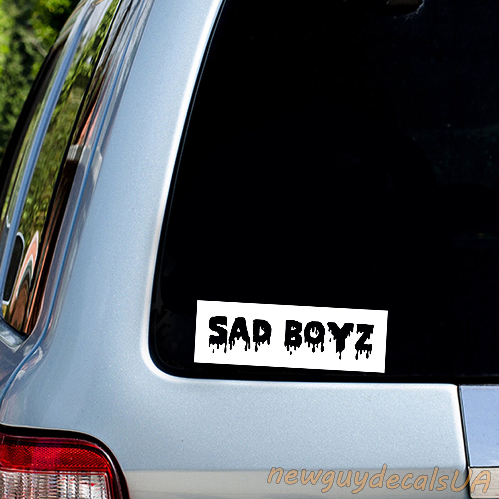 SAD BOYZ JDM Oil Slick Sticker Anime Decal Japan Car - Etsy