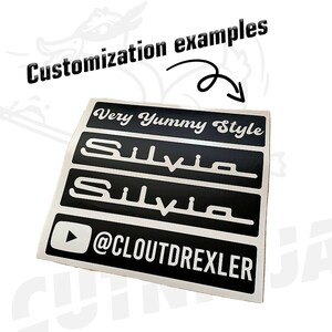 Custom Electric Glowing Led Sticker / Decal ! New Electric Stickers ...