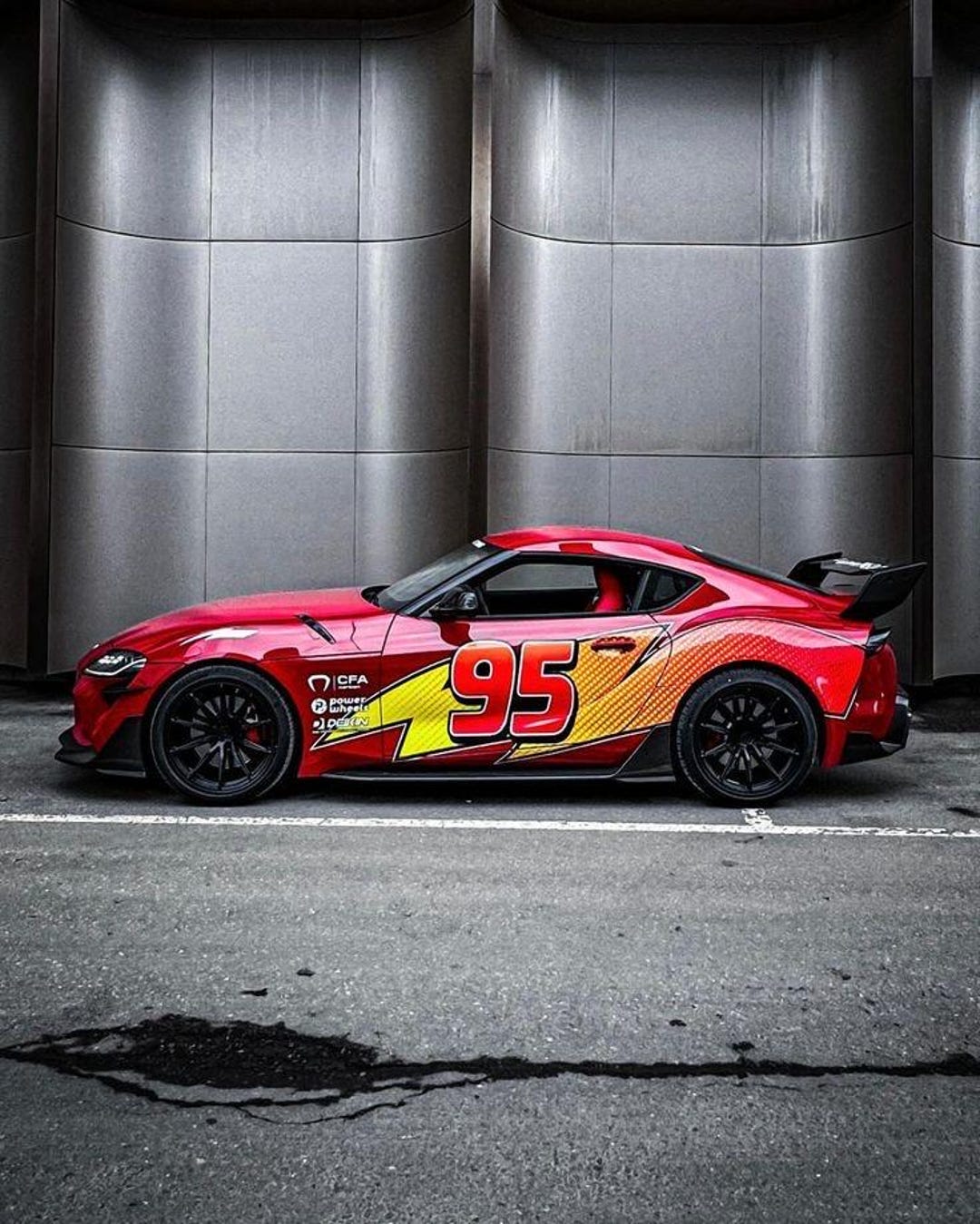 Lightning Car Vehicle Graphics Livery , 95 Rust Cars Wrap Accessories ...