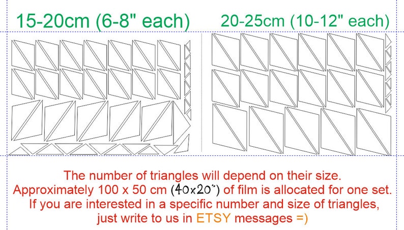 Triangles JDM Car Livery Decal Sticker Side Vehicle Wrap - Etsy