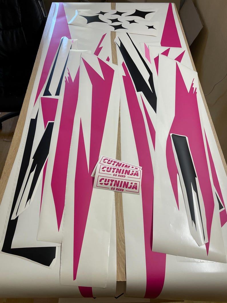 JDM Car Wrap Vinyl Decals, Side Graphics, Custom Car Decor, Stylish ...