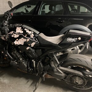 Motorcycle Livery Cherry Blossom Sakura - Biker Gear Stickers - Gift ...