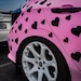 Hearts JDM Car Livery Decal Sticker Side Vehicle Wrap Bumper Sticker ...