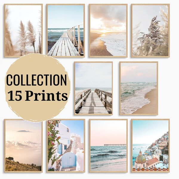 Coastal Gallery Wall - Etsy