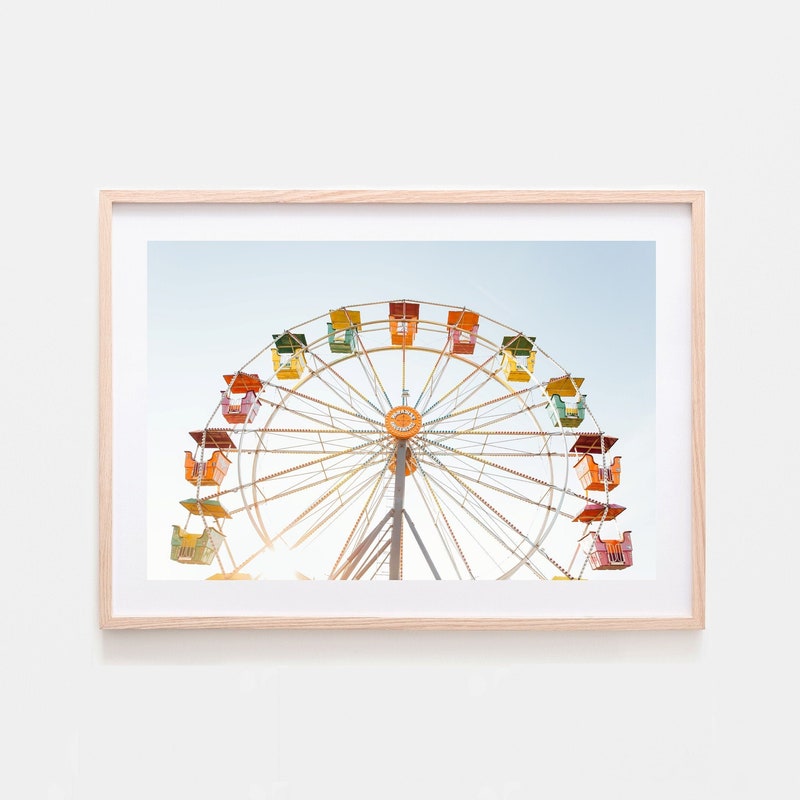 Ferris Wheel Art - Etsy