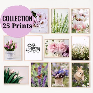 25 Spring Wall Art Prints, Spring Printables, Spring Photo Digital ...