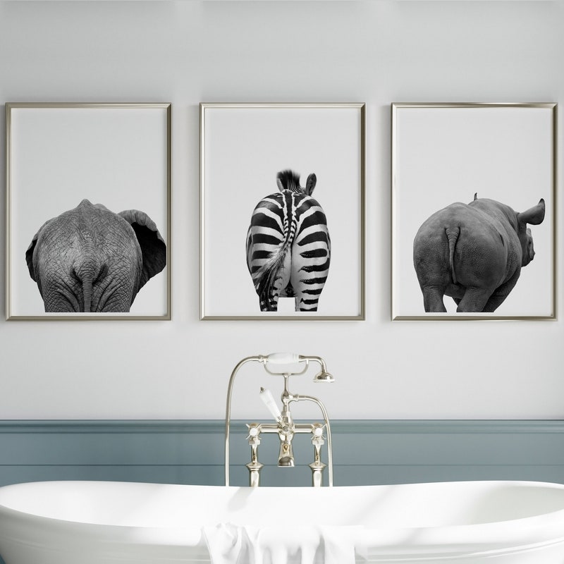 Animal Butt Prints - Etsy