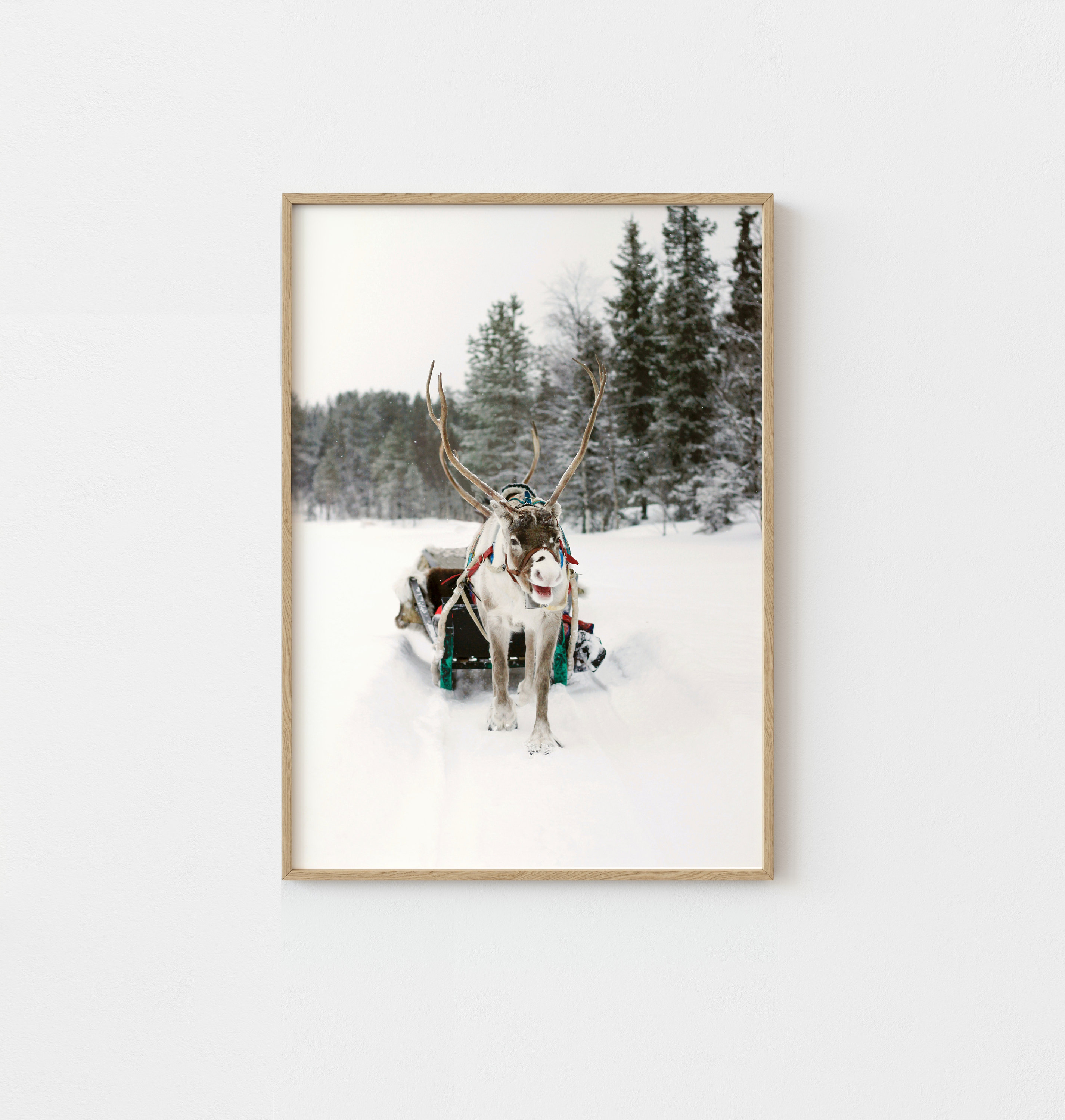 Winter Gallery Wall Set of 6 Prints Christmas Posters Snowy - Etsy