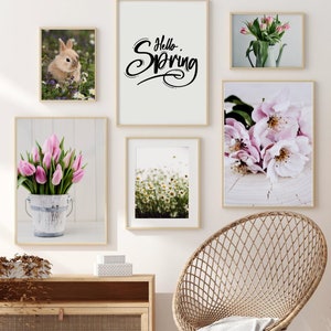25 Spring Wall Art Prints, Spring Printables, Spring Photo Digital ...