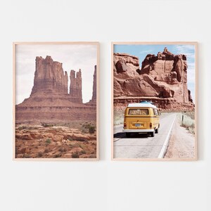 Printable Desert Prints Set of 6, Southwest Gallery Wall Posters ...