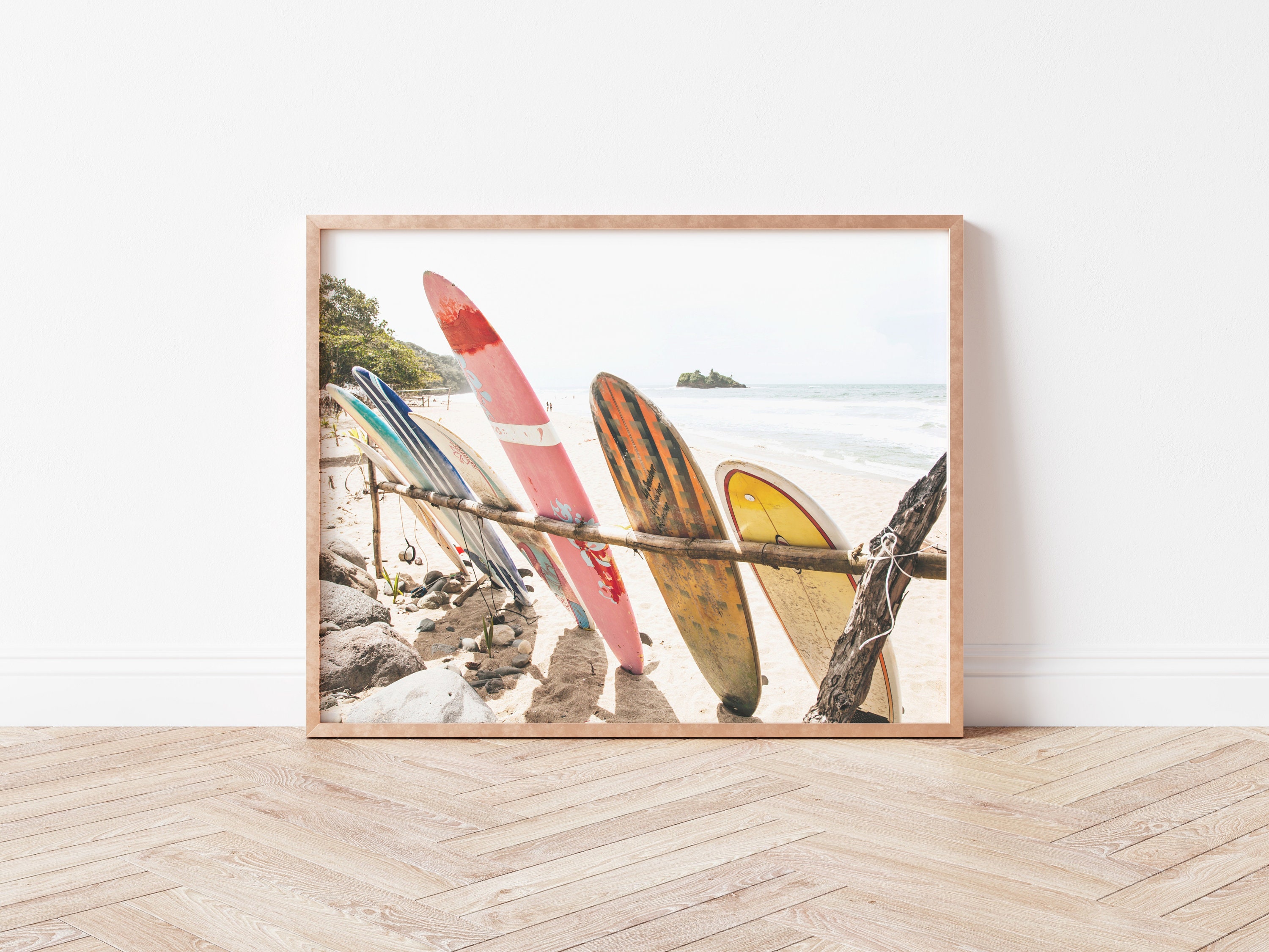 Surf Print Wall Art Beach Surfboard Photography Coastal - Etsy