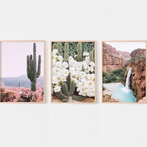 Printable Desert Prints Set of 6, Southwest Gallery Wall Posters ...