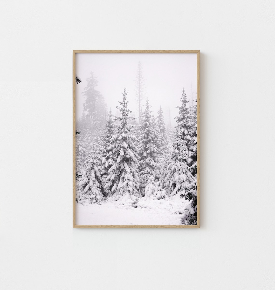 Winter Gallery Wall Set of 6 Prints Christmas Posters Snowy - Etsy
