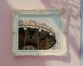 Carousel Photography Print Merry-go-round Photography Paris Printable ...