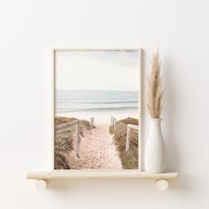 Downloadable Neutral Coastal Prints Set of 3, Boho Beach Gallery Wall ...
