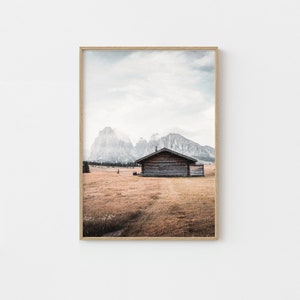 Country Gallery Wall Set of 6 Prints, Highland Cow Prints Set, Rustic ...