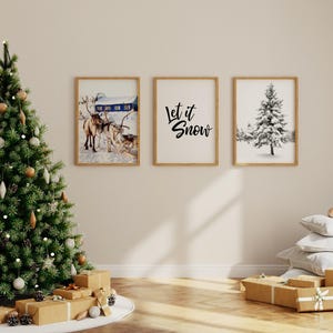 100 Winter Prints, Christmas Gallery Wall Decor, Winter Bundle Posters ...