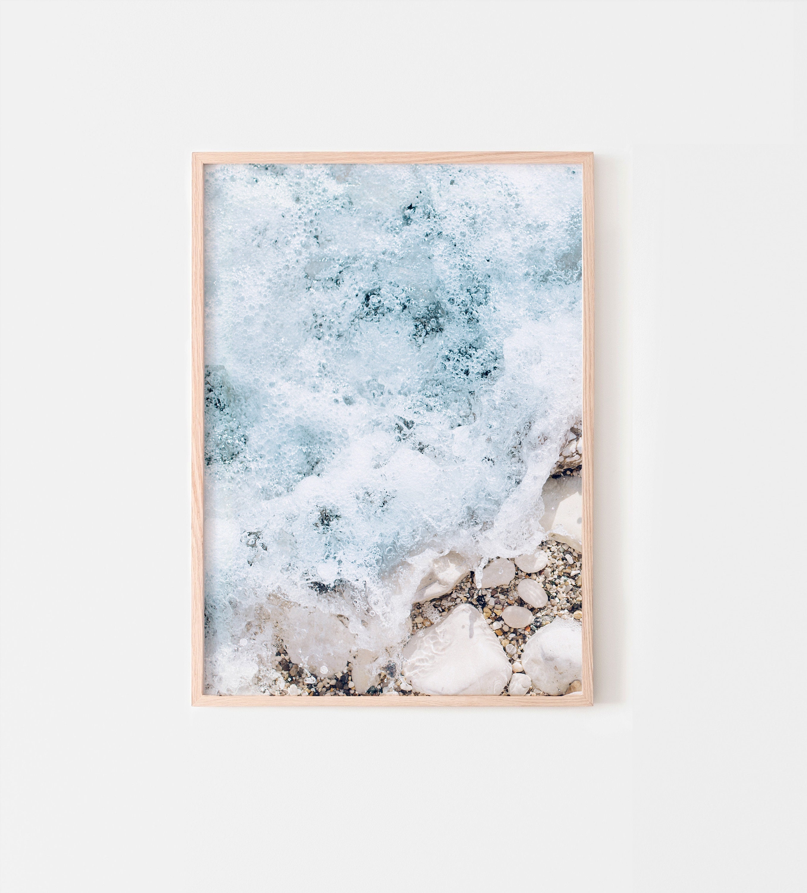 Blue Ocean Prints Set of 2 Digital File Ocean Wall Art - Etsy