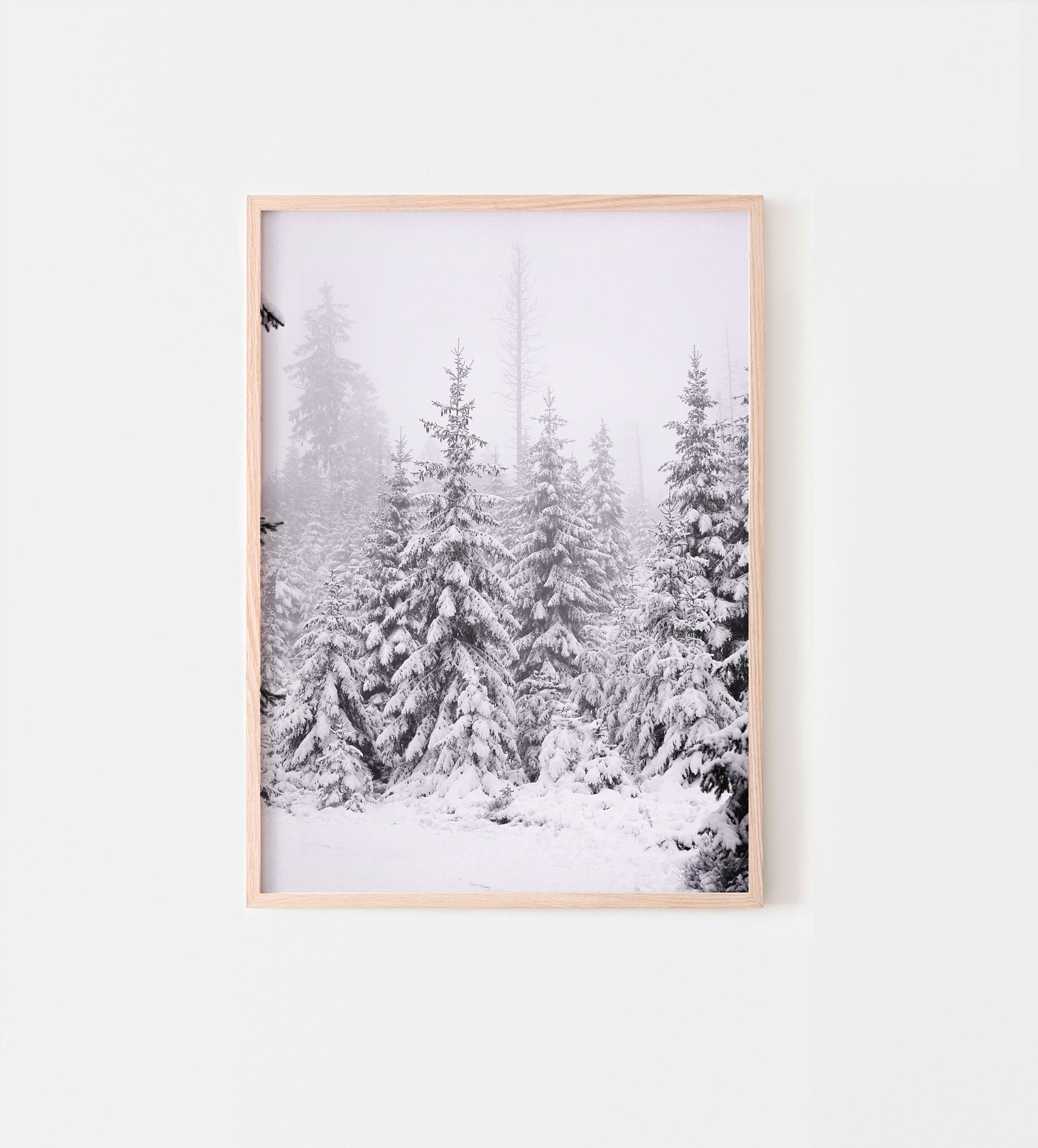 Winter Set of 6 Prints Winter Prints Christmas Gallery Wall - Etsy