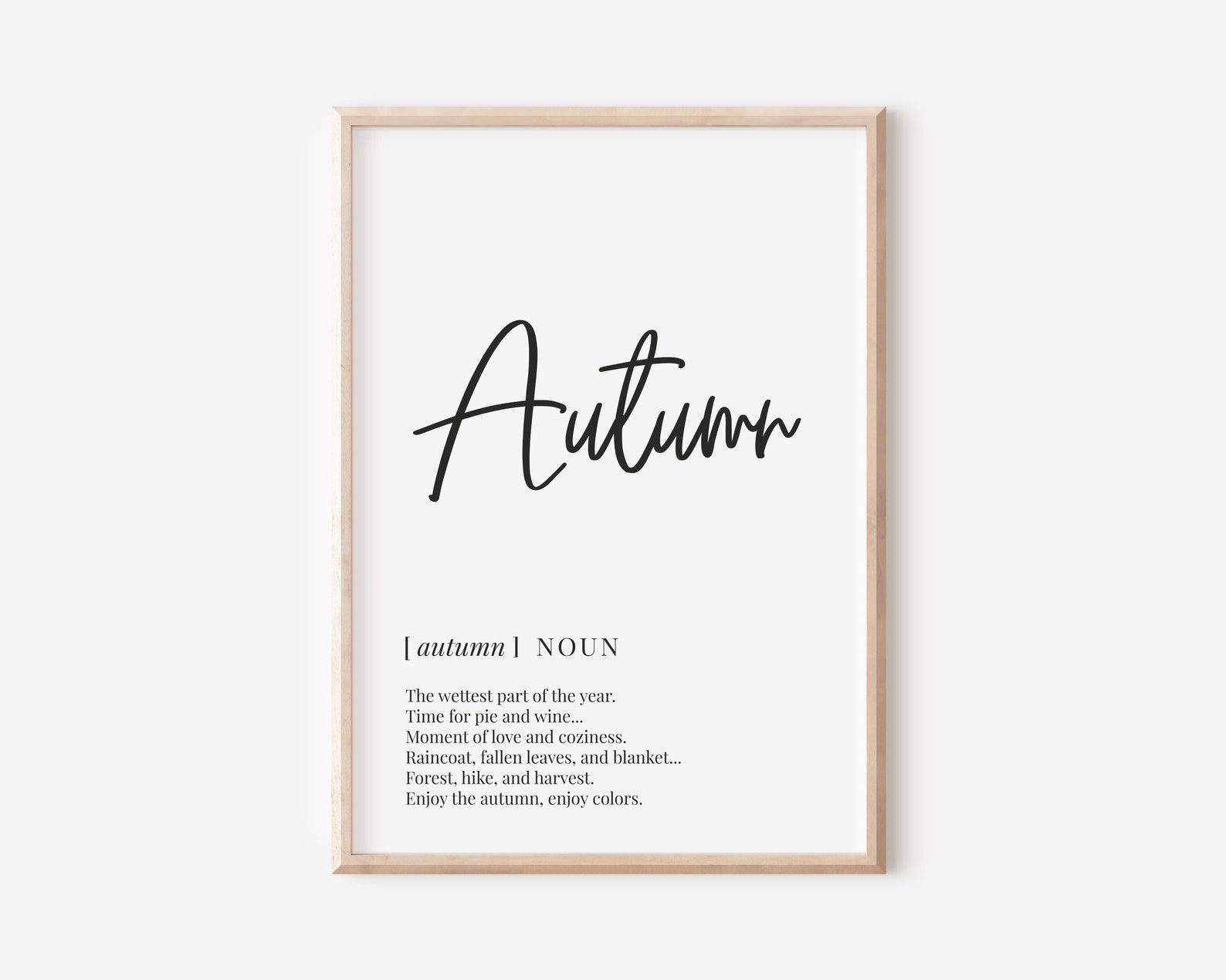 25 Prints Fall Wall Art Autumn Gallery Wall Set Fall Nature - Etsy