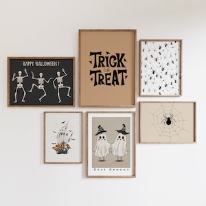 20 Halloween Prints Wall Art, Bundle of 20 Printables, Spooky Home ...