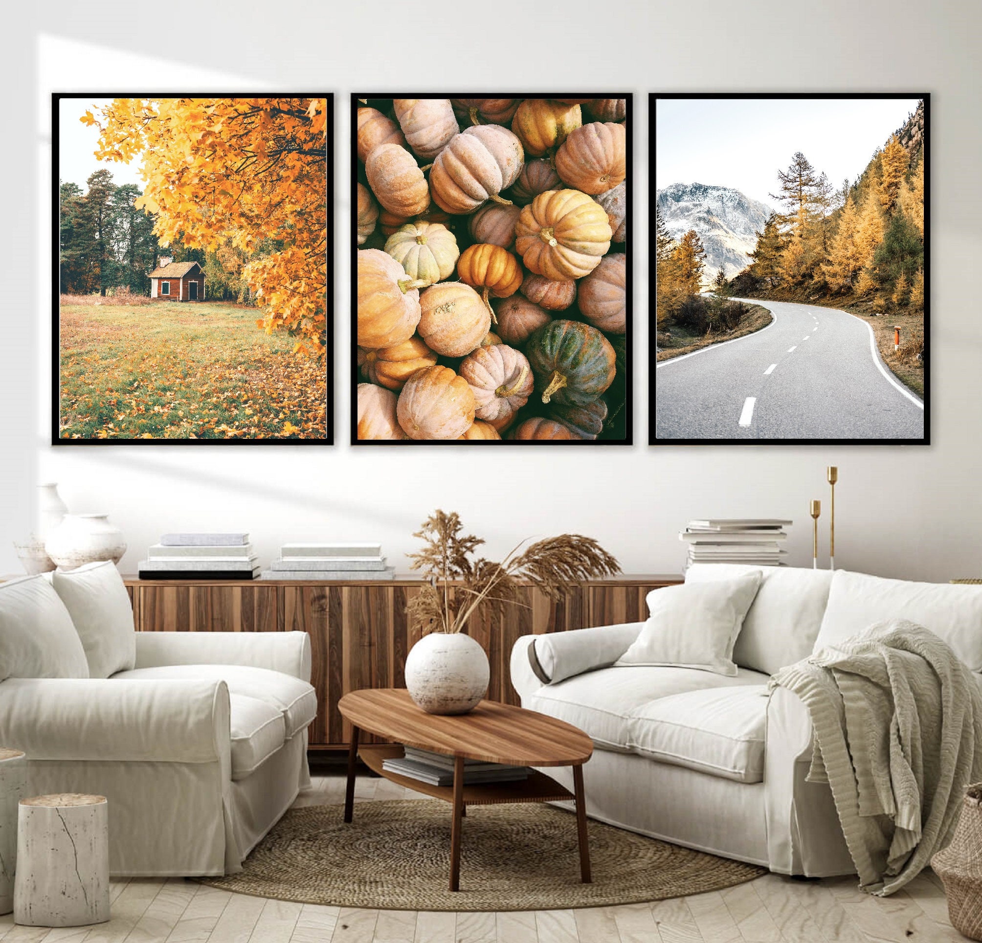 Fall Wall Art Prints Autumn Gallery Wall Set of 6 Prints - Etsy