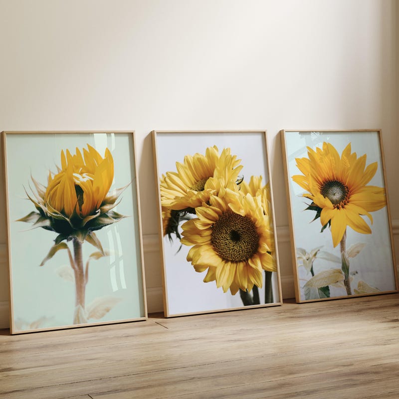 Sunflower Poster - Etsy