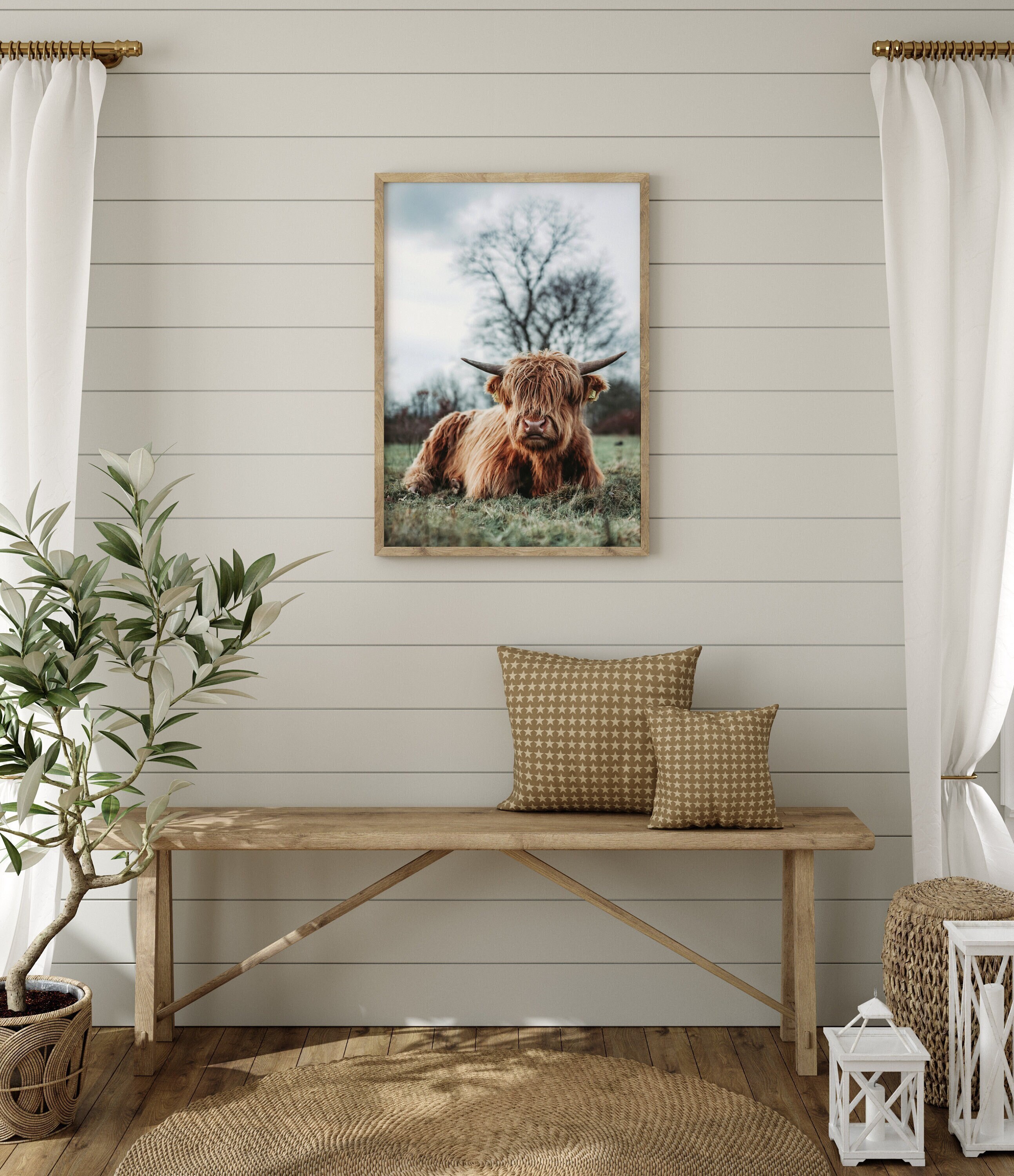 Highland Cow Print, Digital Download, Highland Cow Poster, Printable ...