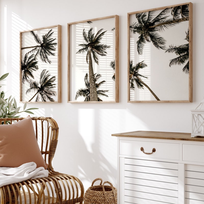 Palm Tree Wall Art - Etsy