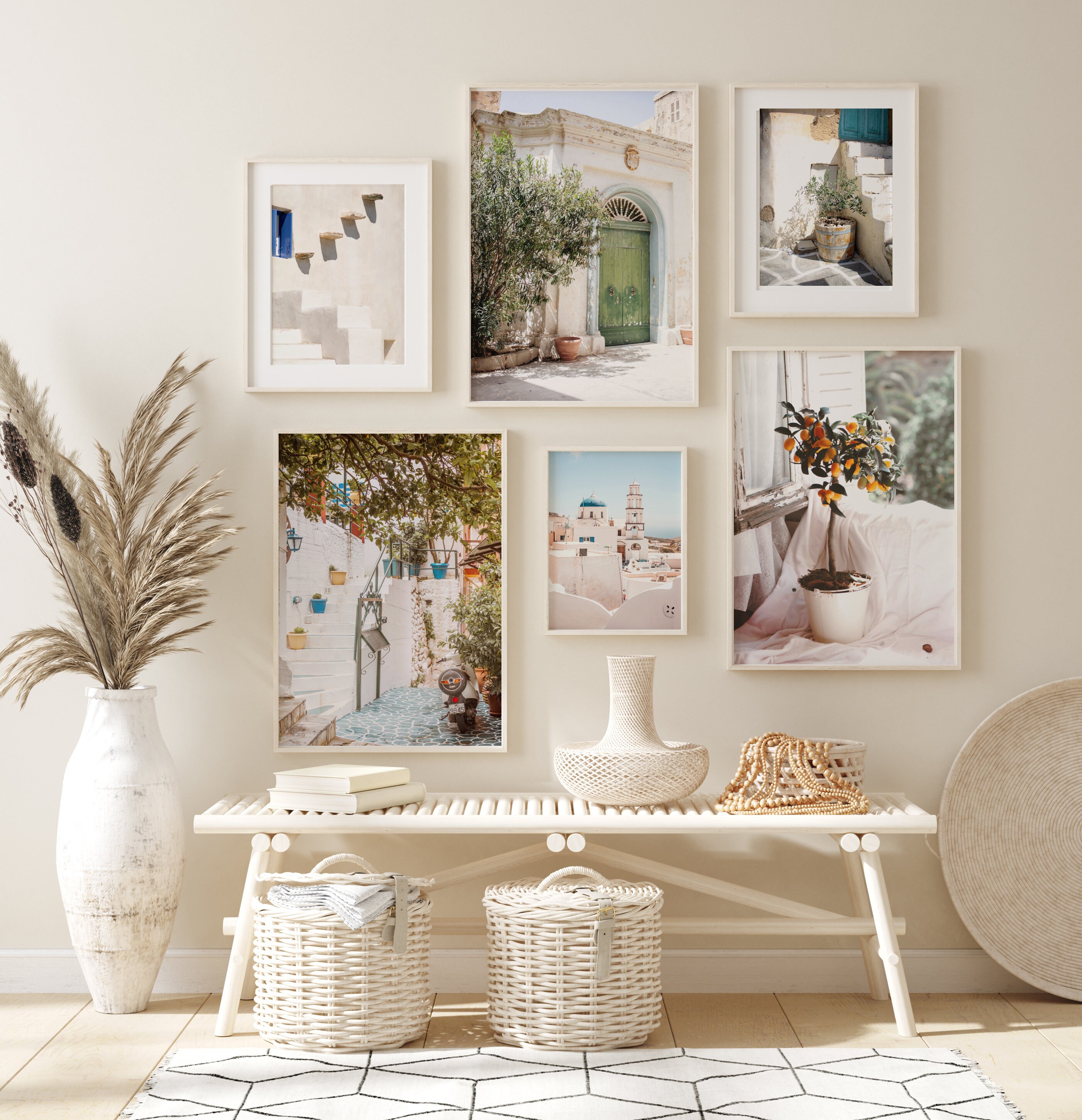Mediterranean Wall Art Set of 15 Prints Italy Greece Prints - Etsy