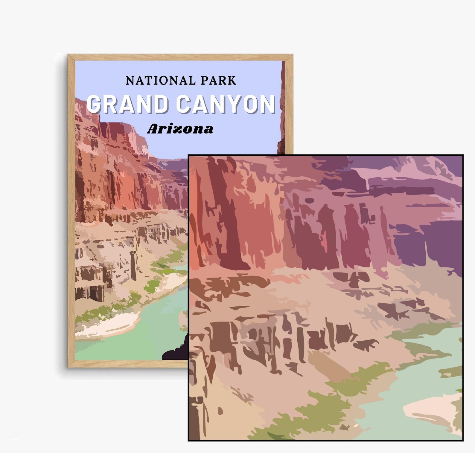 18 Prints National Park Posters National Park Illustration - Etsy
