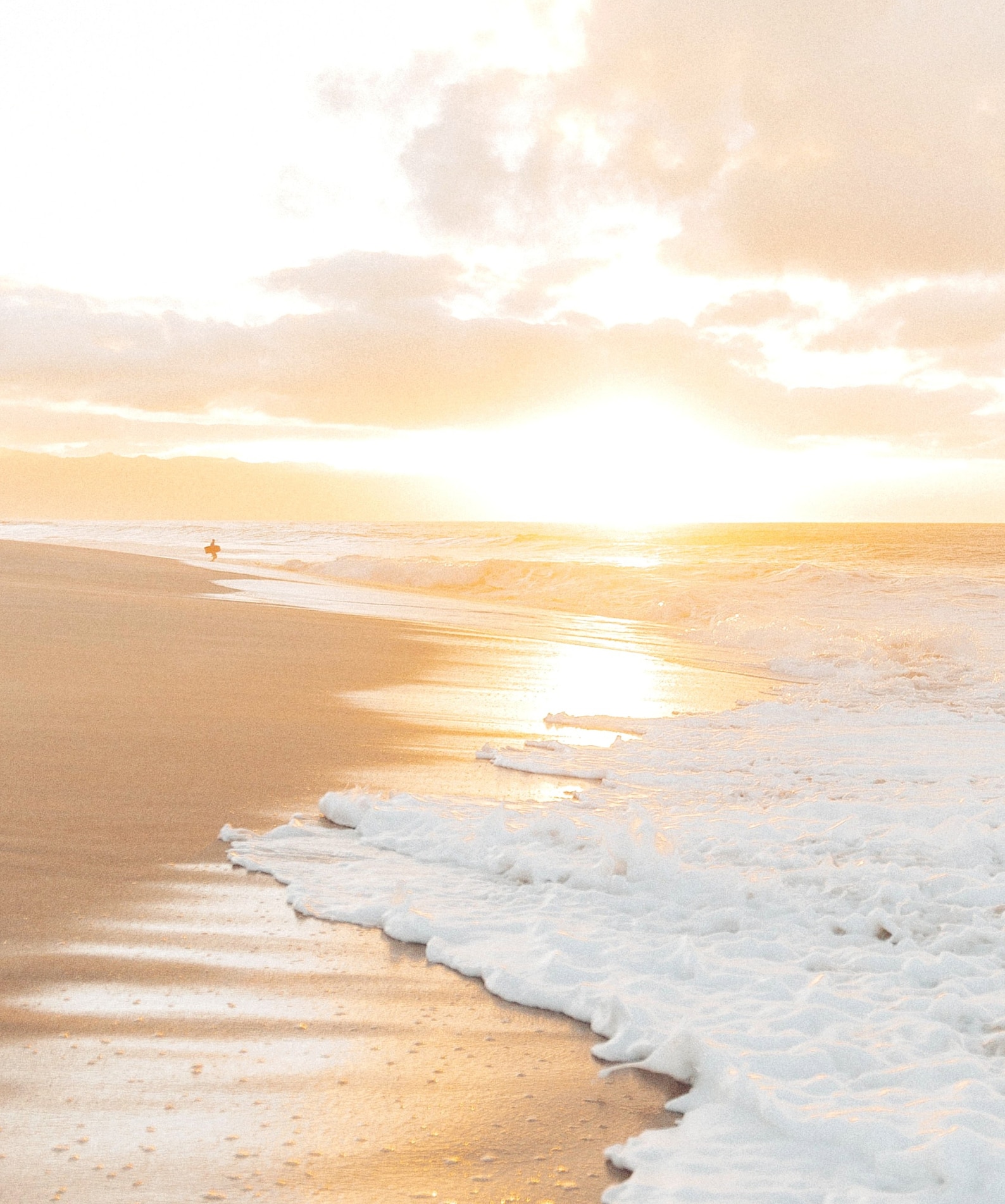 Neutral Sunset Coastal Print Pastel Beach Photography - Etsy